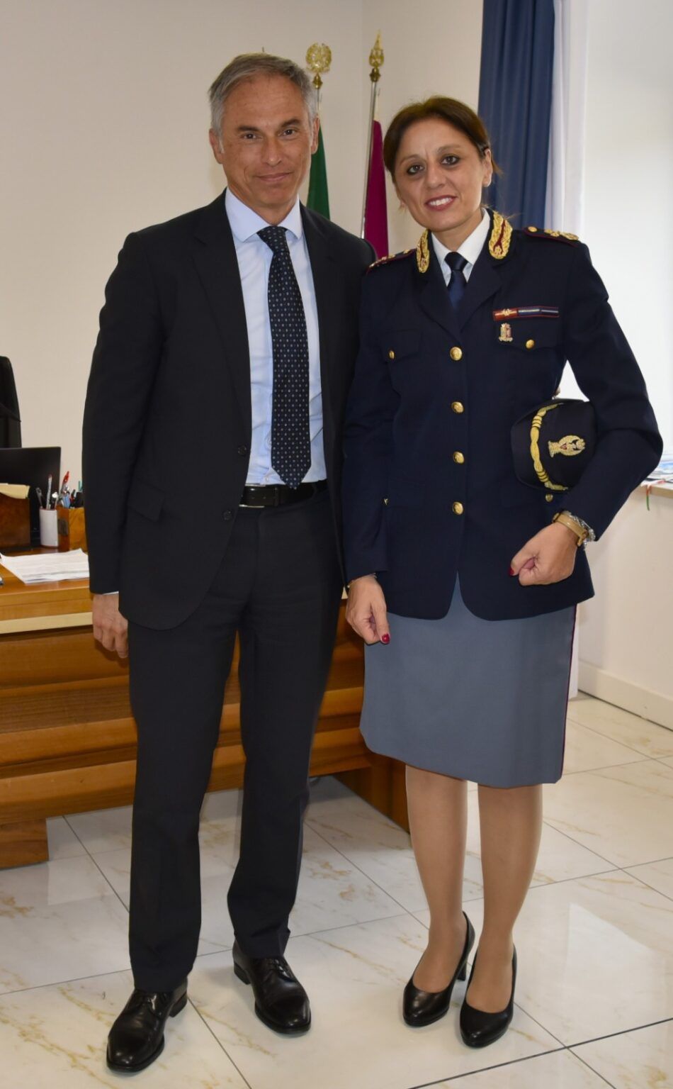 Il Vice Questore della Polizia di Stato, dott.ssa Concetta Gangemi è il ...